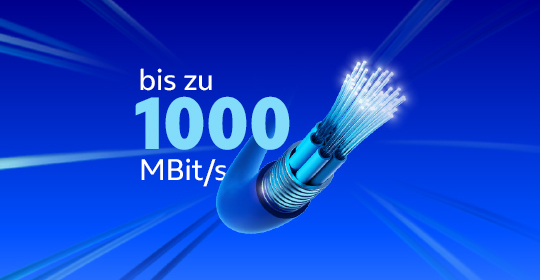 Gigabit-Internet: Tarife mit 1000 MBit/s